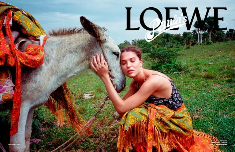 Gray Sorrenti for Loewe: Paula’s Ibiza 2019 Ad Campaign | La Cavalière masquée